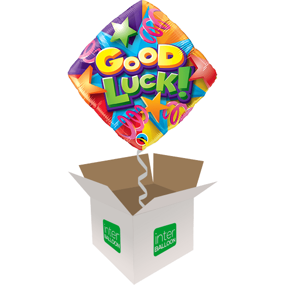 Good Luck Helium Balloons Delivered in the UK by interBALLOON